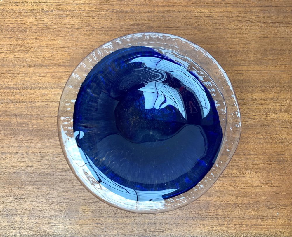 Mid-Century Swedish Glass Bowl from Pukeberg Glass, 1960s for sale at ...