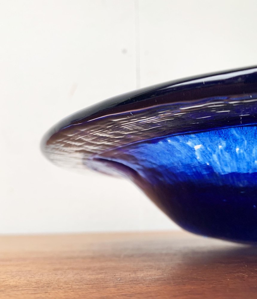 Mid-Century Swedish Glass Bowl from Pukeberg Glass, 1960s for sale at ...