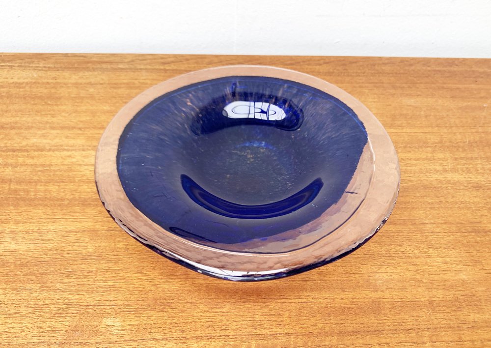 Mid-Century Swedish Glass Bowl from Pukeberg Glass, 1960s for sale at ...