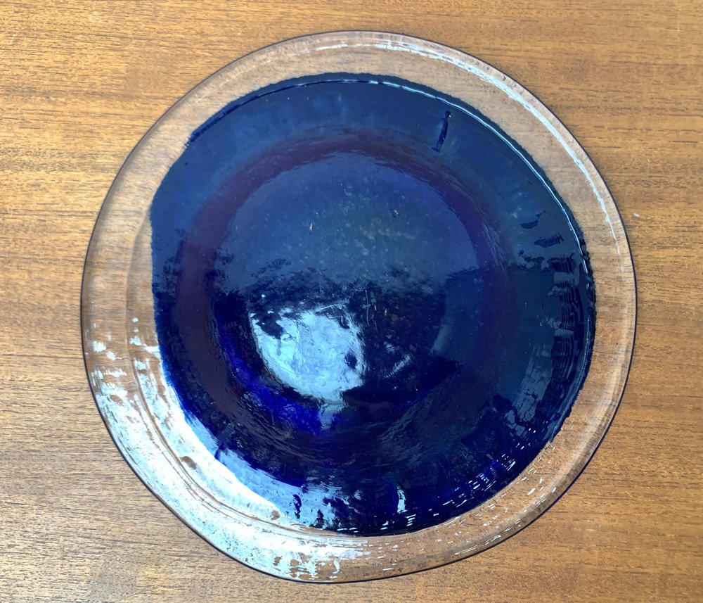 Mid-Century Swedish Glass Bowl from Pukeberg Glass, 1960s for sale at ...