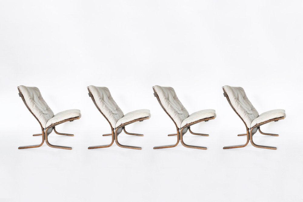 Vintage Siesta Chairs by Ingmar Relling for Westnofa, 1960s, Set of 4 ...
