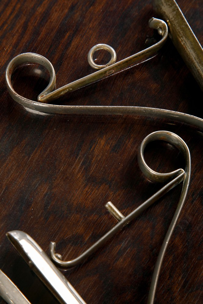 Pelmets Brackets, 1920s, Set of 4 for sale at Pamono