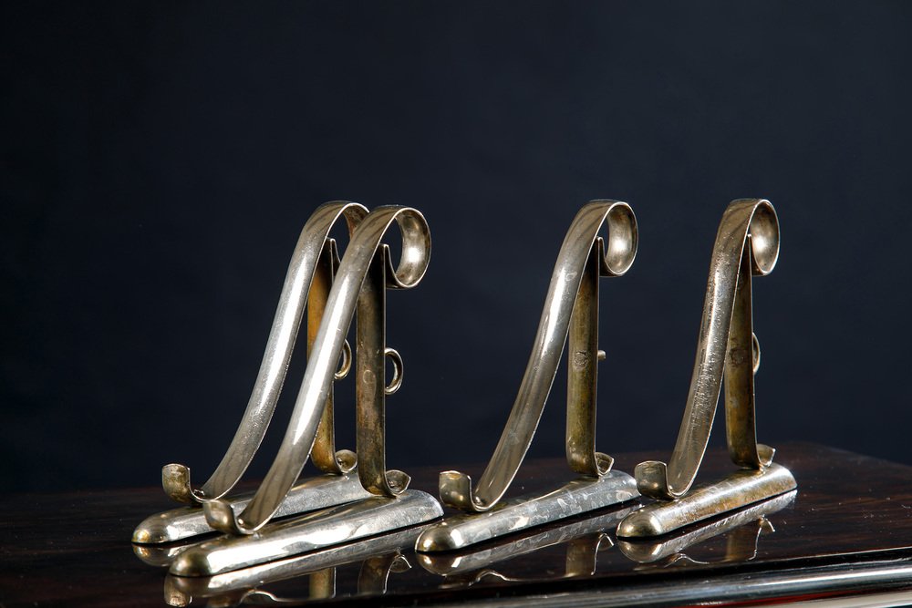 Pelmets Brackets, 1920s, Set of 4 for sale at Pamono