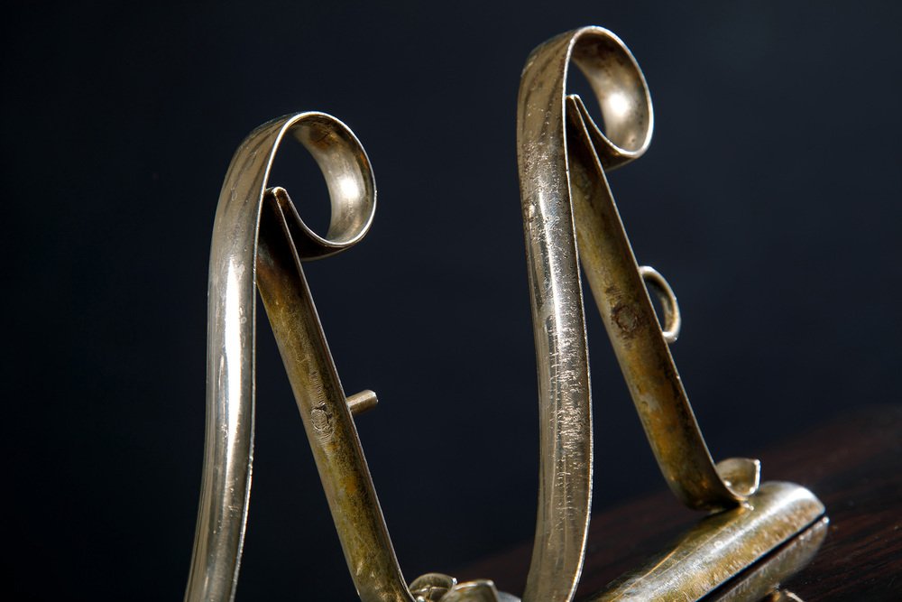 Pelmets Brackets, 1920s, Set of 4 for sale at Pamono