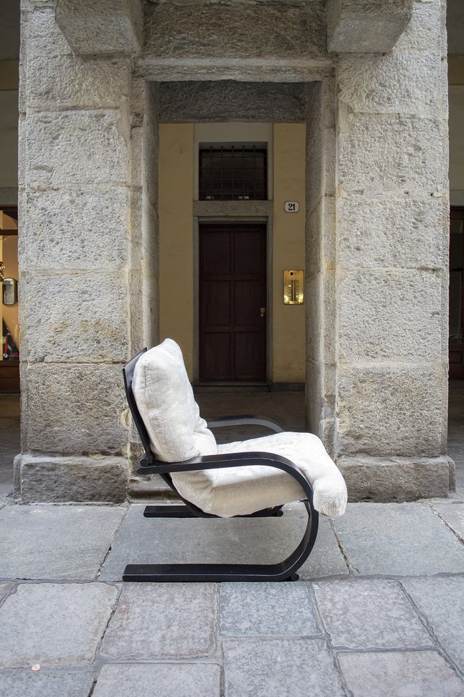 Set of Saymon Lounge Chairs by Carlo Berruti for Creazioni Danber ...