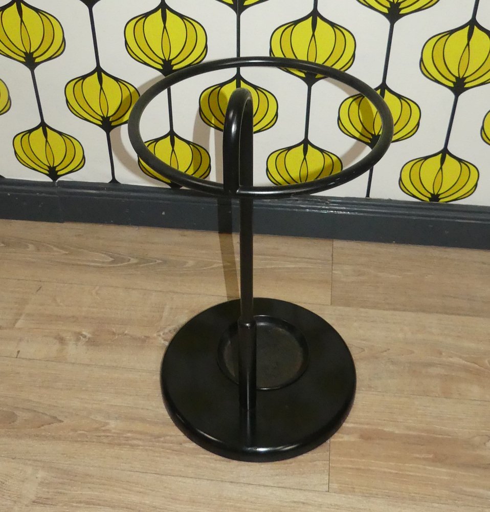 Black Umbrella Stand, 1980s for sale at Pamono