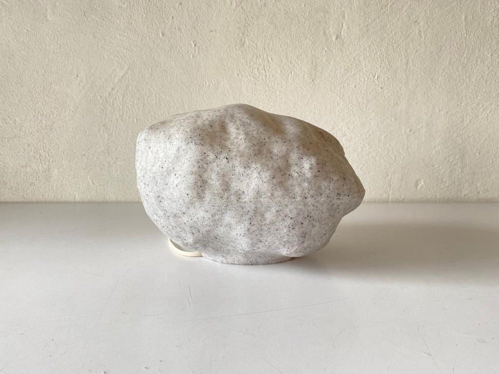 Fiberglass Table Lamps in Stone Form by Heito, Germany, 1980s for sale ...