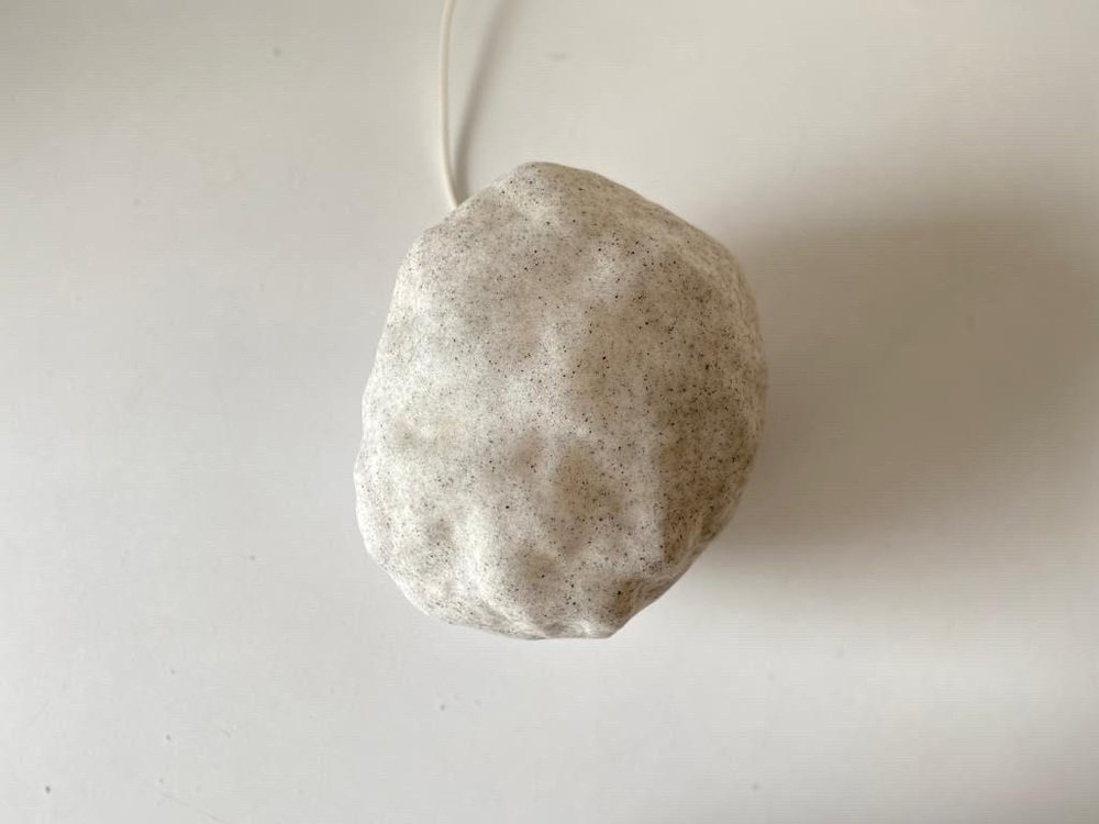 Fiberglass Table Lamps in Stone Form by Heito, Germany, 1980s for sale ...