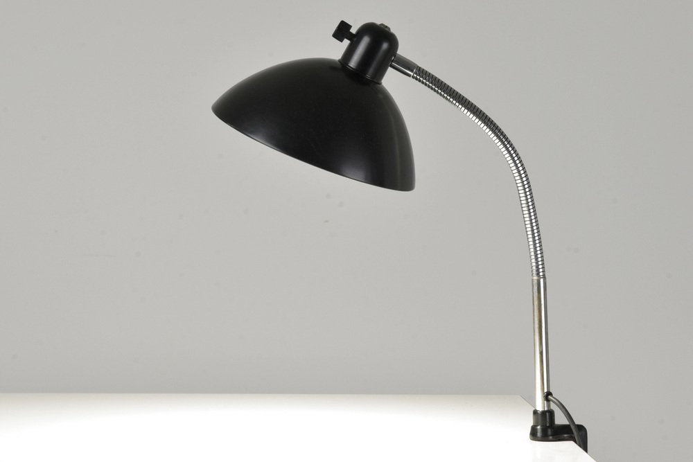 Clamp Light with Gooseneck, Germany, 1940s for sale at Pamono