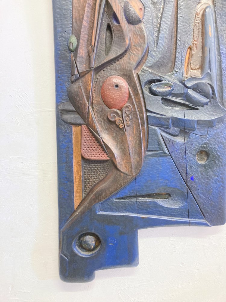 Helmut Gaisbauer, Large Mounted Mural with Still Life, 1960s, Large ...