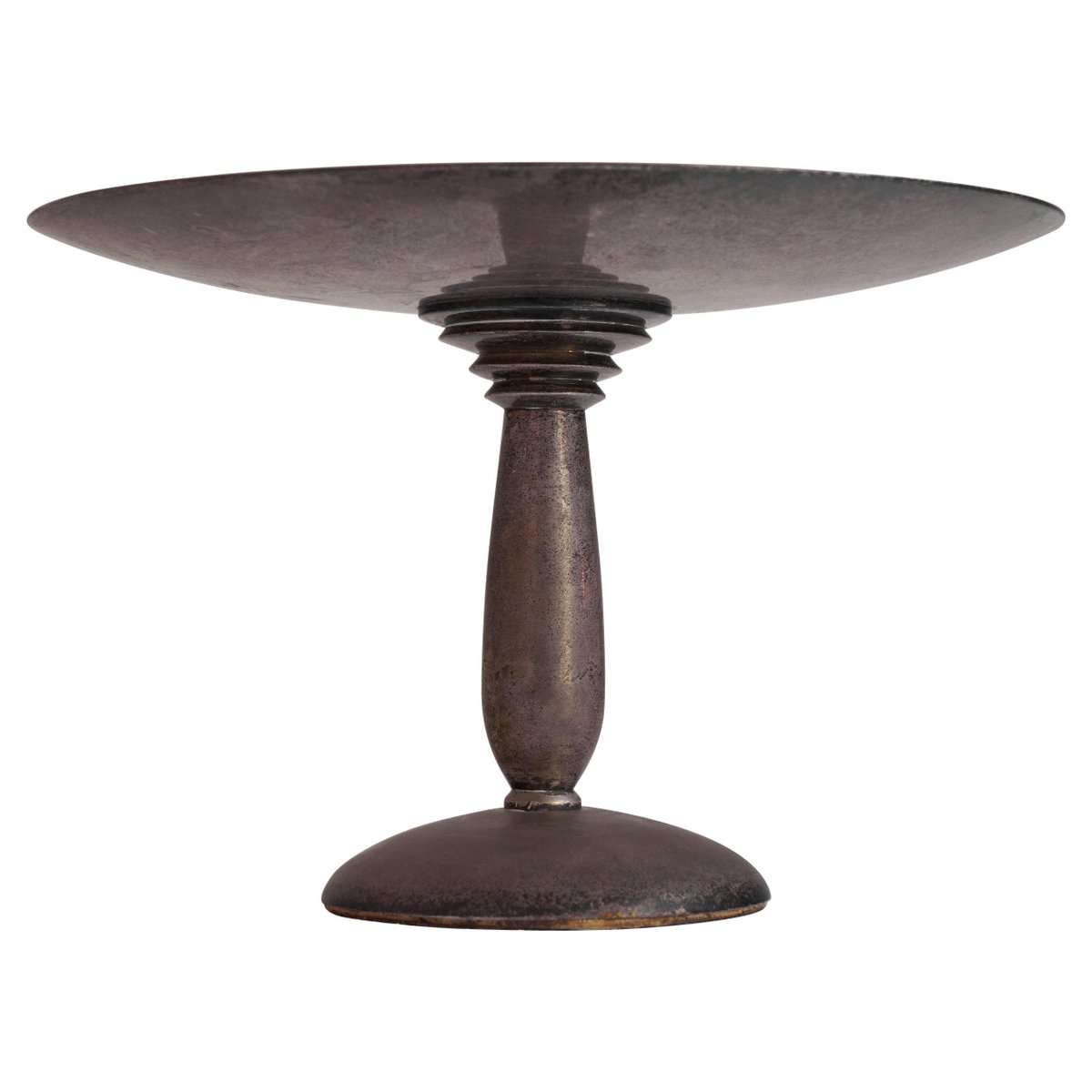 Art Deco Tazza in Patinated Silver from WMF, 1930s for sale at Pamono