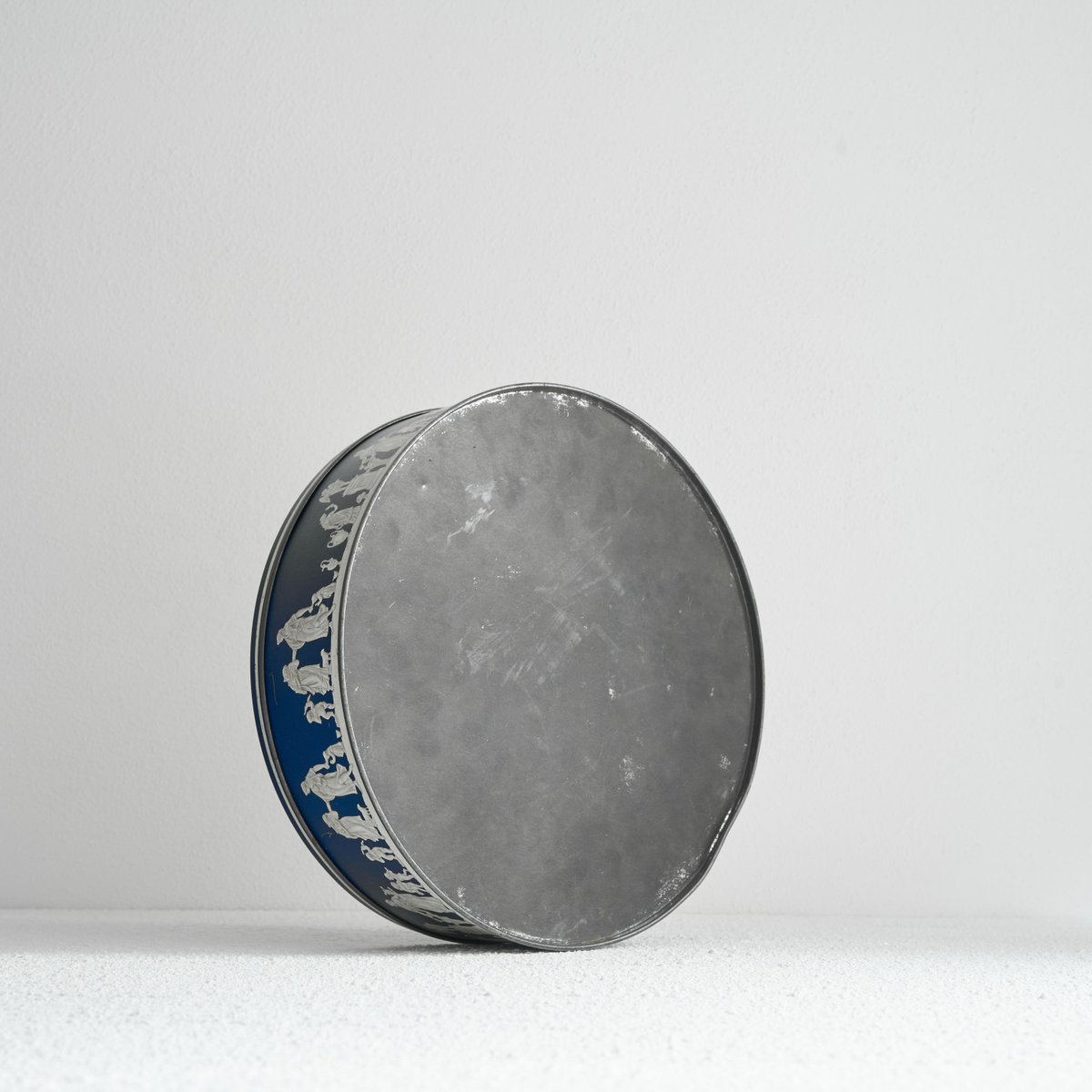 Mid-Century Wedgwood Jasperware Biscuit Tin by Huntley Boorne & Stevens ...