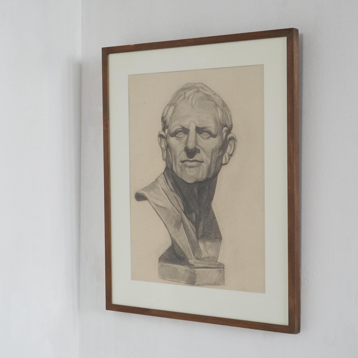 Anton Pieck, Roman, Pencil Drawing, 1950s, Framed for sale at Pamono