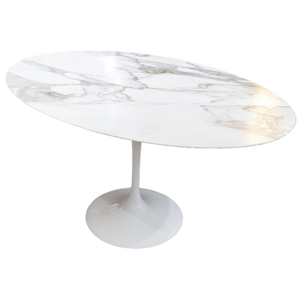 Table Tulipe Ovale en Marbre par Eero Saarinen pour Knoll Inc. / Knoll ...