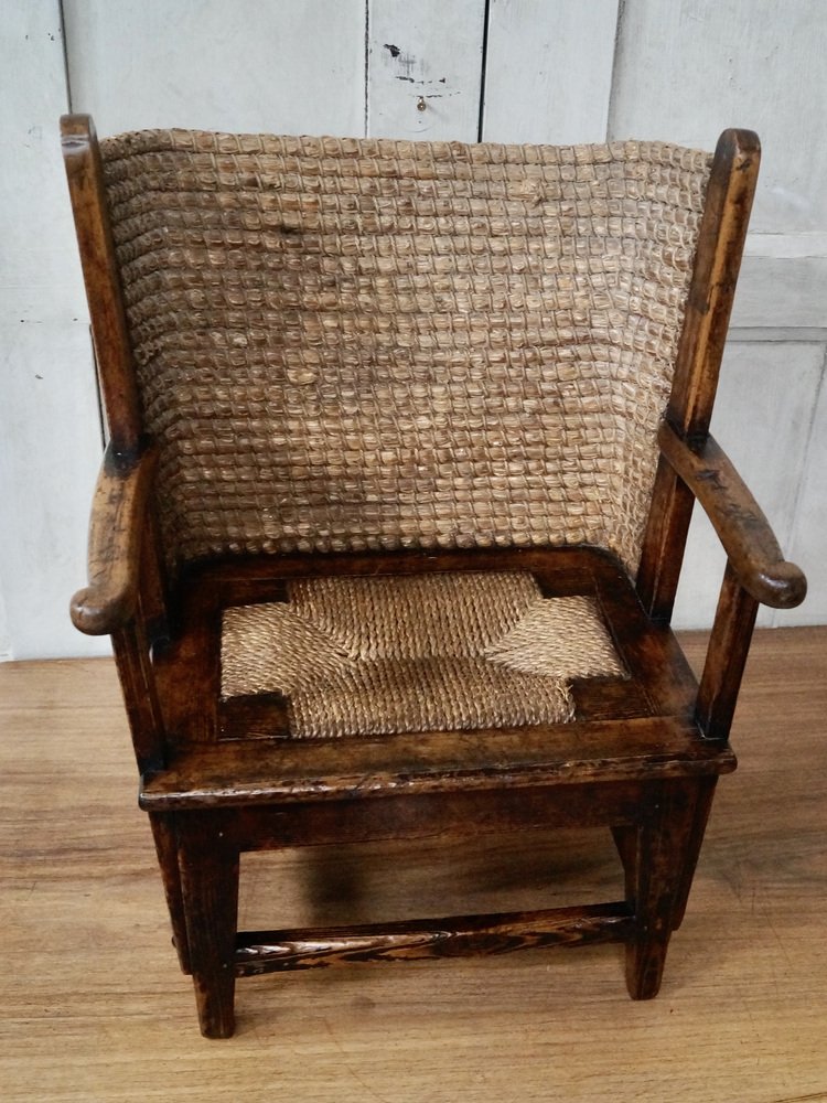 Scottish Childs Orkney Chair, 1880s for sale at Pamono