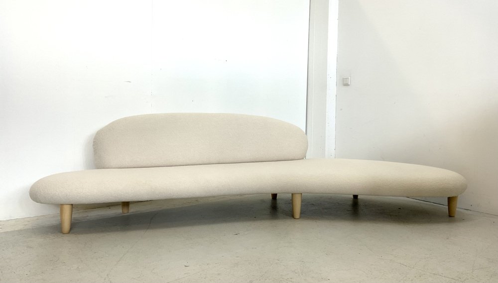 Set of Vintage Freeform Sofa & Stool by Isamu Noguchi for Vitra, 1940s ...