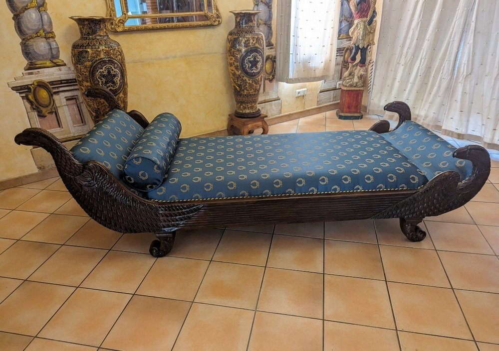 Empire Bench in Cuban Mahogany for sale at Pamono