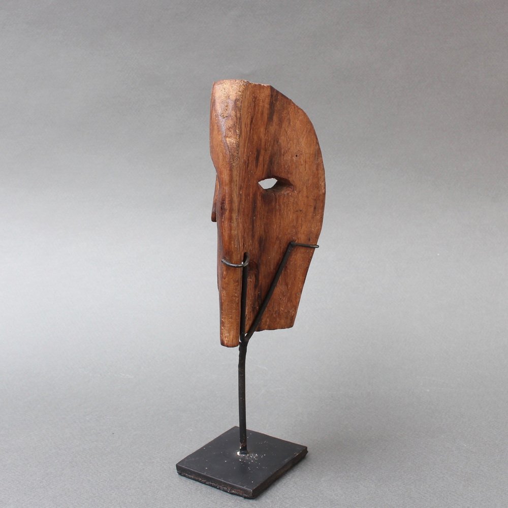 Carved Wooden Traditional Mask, 1970s for sale at Pamono