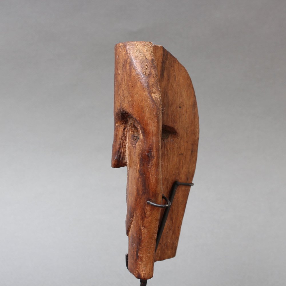 Carved Wooden Traditional Mask, 1970s for sale at Pamono