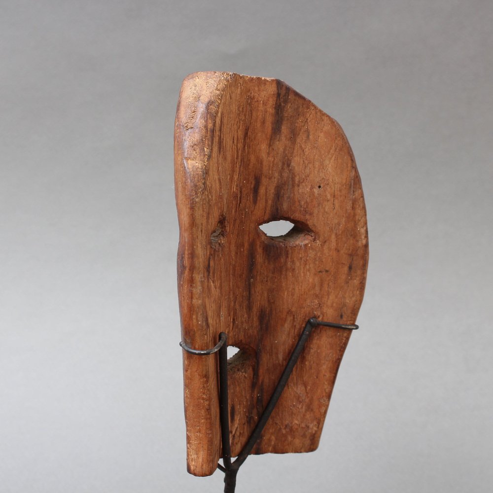 Carved Wooden Traditional Mask, 1970s for sale at Pamono