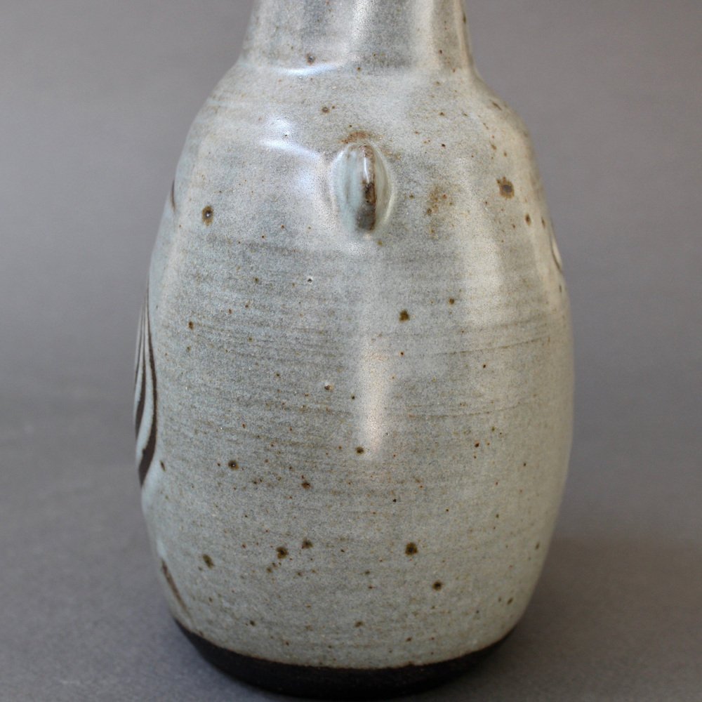Japanese Style Ceramic Vase with Lugs by Janet Leach, 1980s for sale at ...