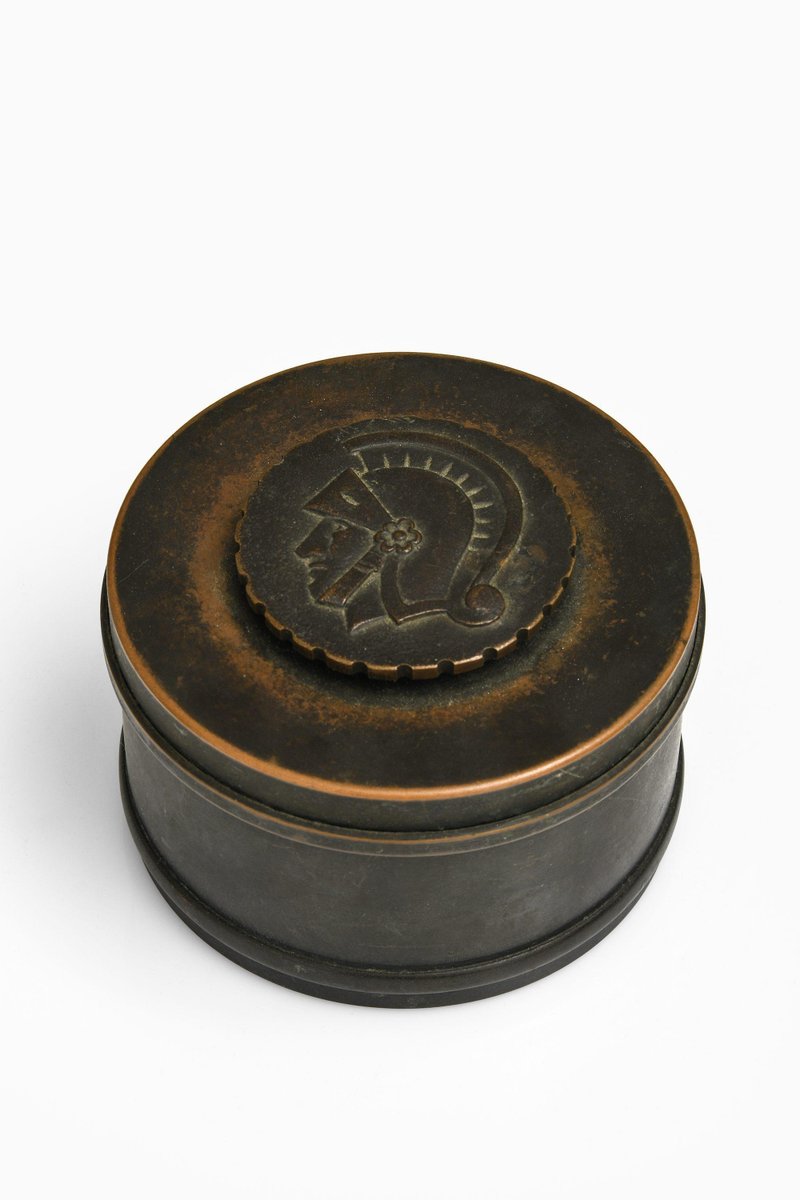 Bronze Jar by Nils Johan, 1920s for sale at Pamono