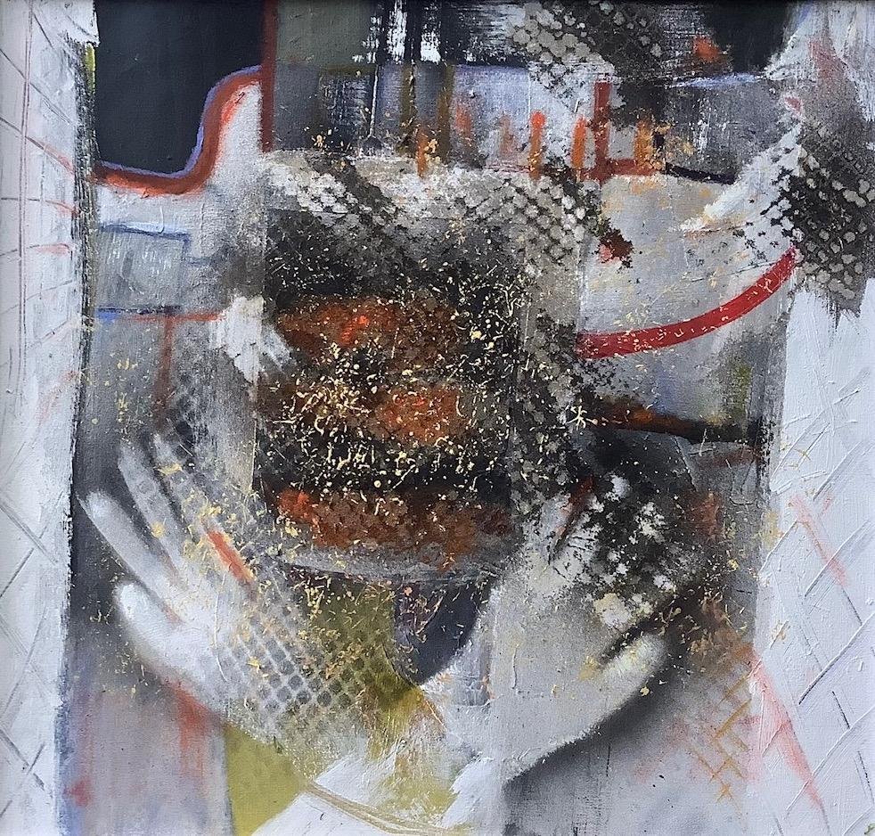 Peter Rossiter, This Happened, Oil Painting, 2023 for sale at Pamono