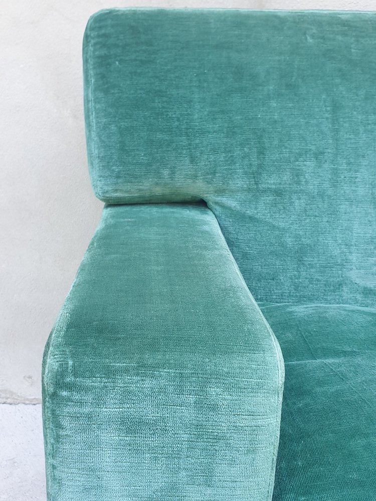 Three-Seater Sofa with Springs and Bands, 1970s for sale at Pamono