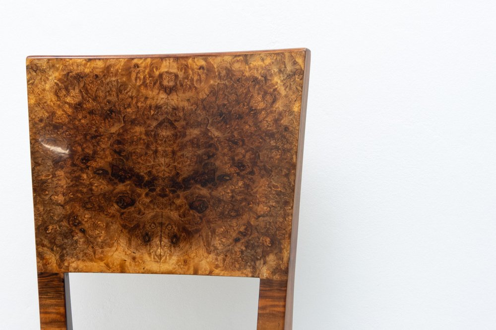 Art Deco Dining Chairs, Former Czechoslovakia, 1930s, Set of 4 for sale ...