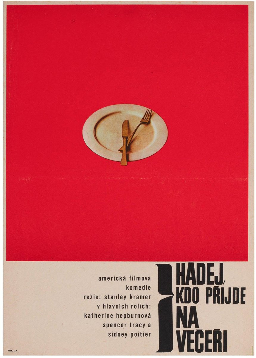 Guess Whos Coming to Dinner Tschechisches Original Filmplakat, Vaca ...