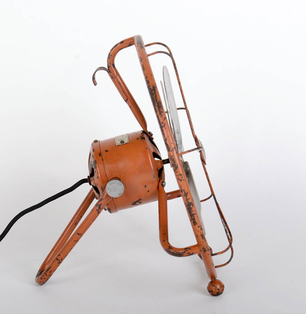 Art Deco Table Fan attributed to Peter Behrens for Aeg Elektro Praga ...