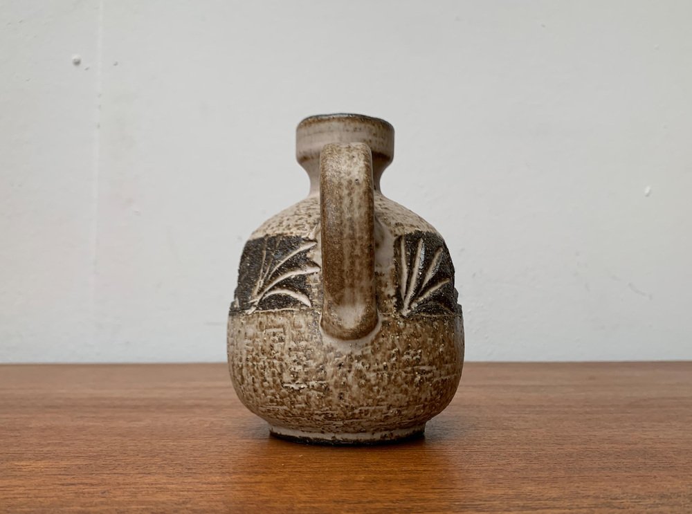Mid-Century Danish Studio Pottery Carafe Vase from Løvemose, Denmark ...
