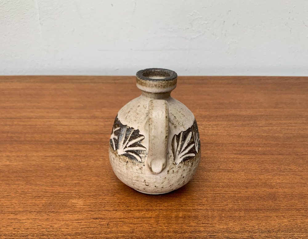 Mid-Century Danish Studio Pottery Carafe Vase from Løvemose, Denmark ...