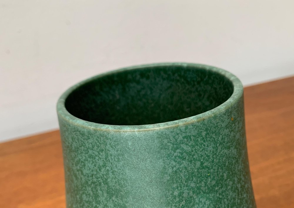 Minimalistische deutsche Mid-Century Studio Keramikvase von Hildegard ...