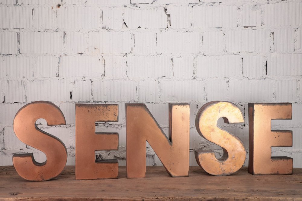 Large Vintage Italian Sense Letters in Copper, 1960s, Set of 5 for sale ...