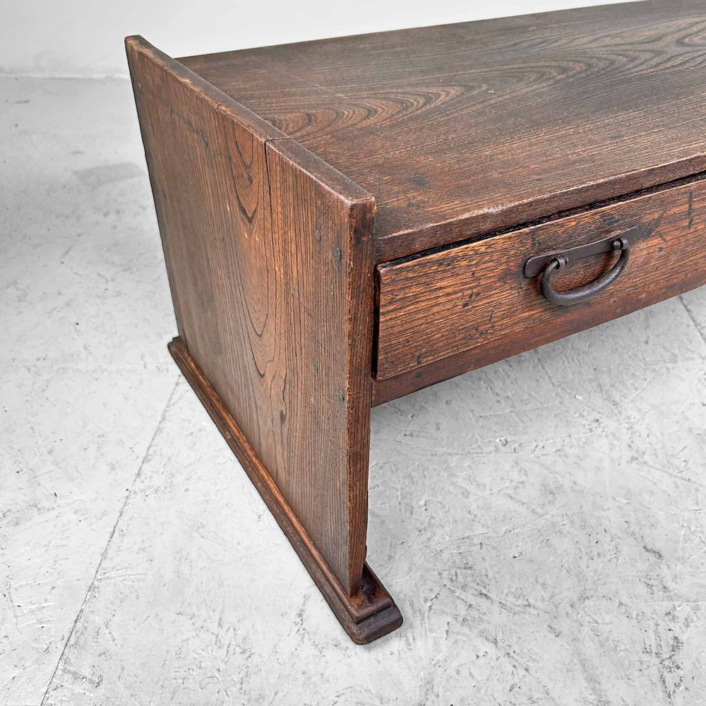 Meiji Period Japanese Zen Calligraphy Writing Table, 1920s for sale at ...