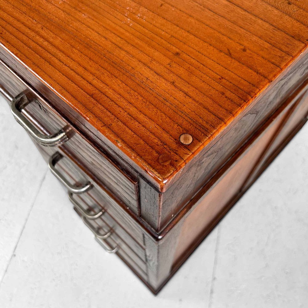 Japanese Wooden Desk, 1930s for sale at Pamono