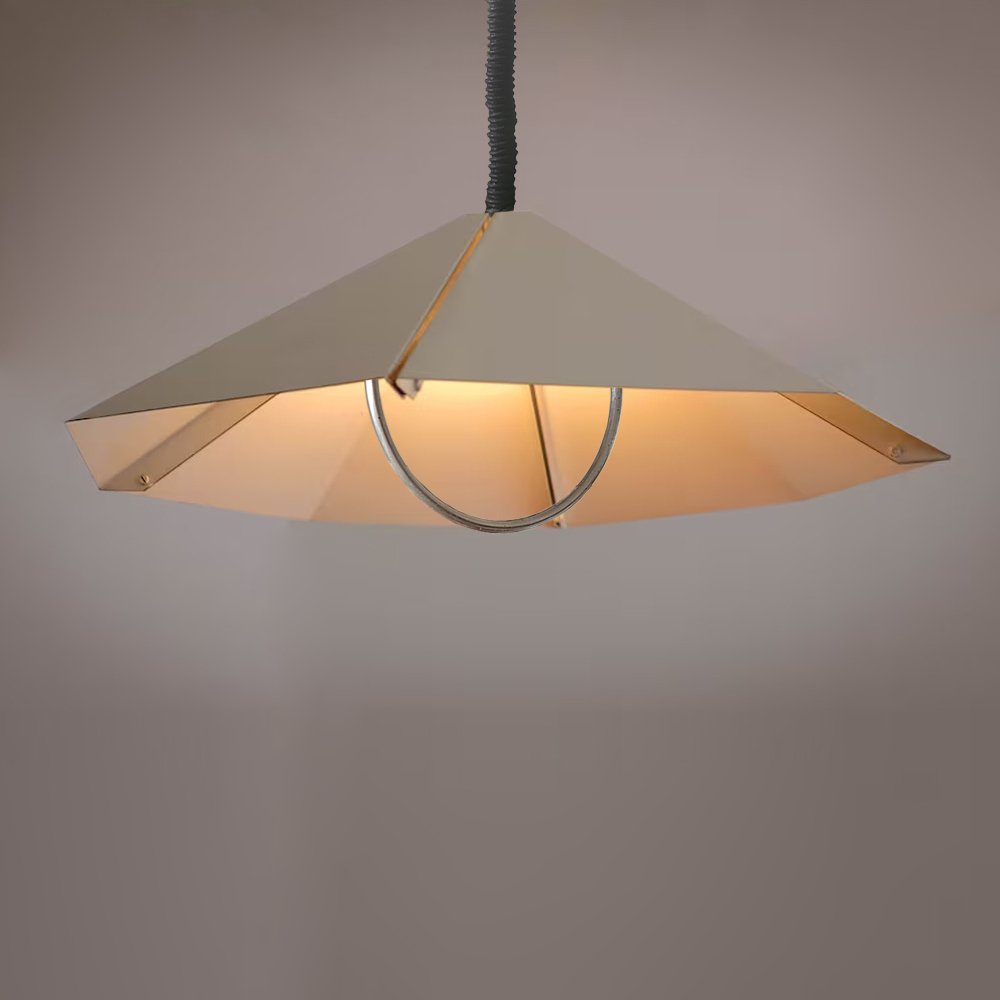 Large Rise & Fall Pendant Lamp from Dijkstra Lampen for sale at Pamono