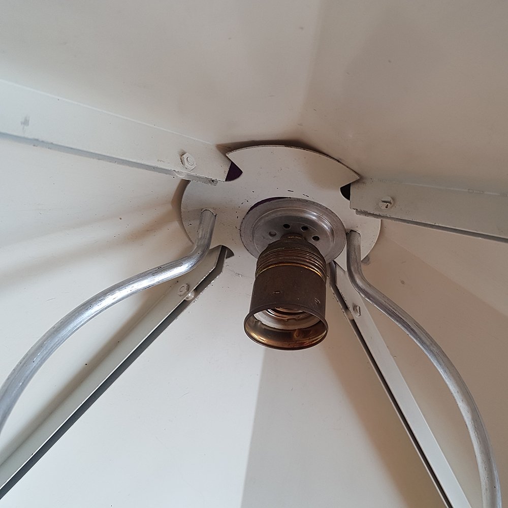 Large Rise & Fall Pendant Lamp from Dijkstra Lampen for sale at Pamono