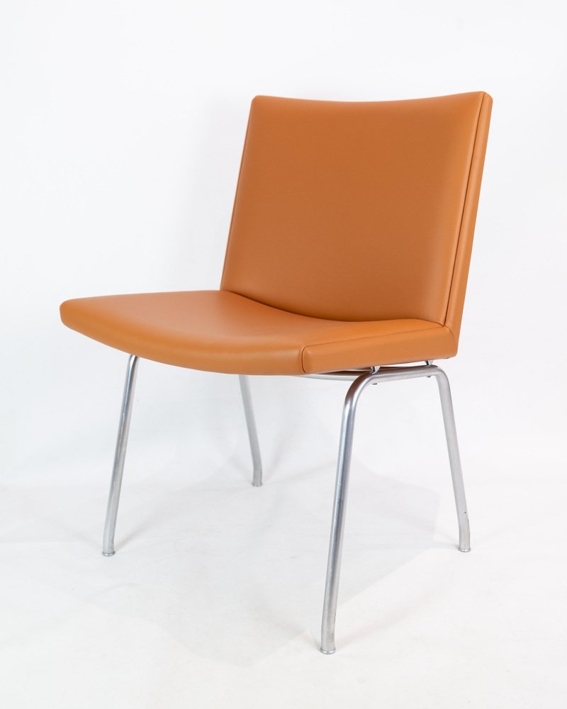 Set of Model AP40 Kastrup Chairs in Cognac Leather by Hans J. Wegner ...