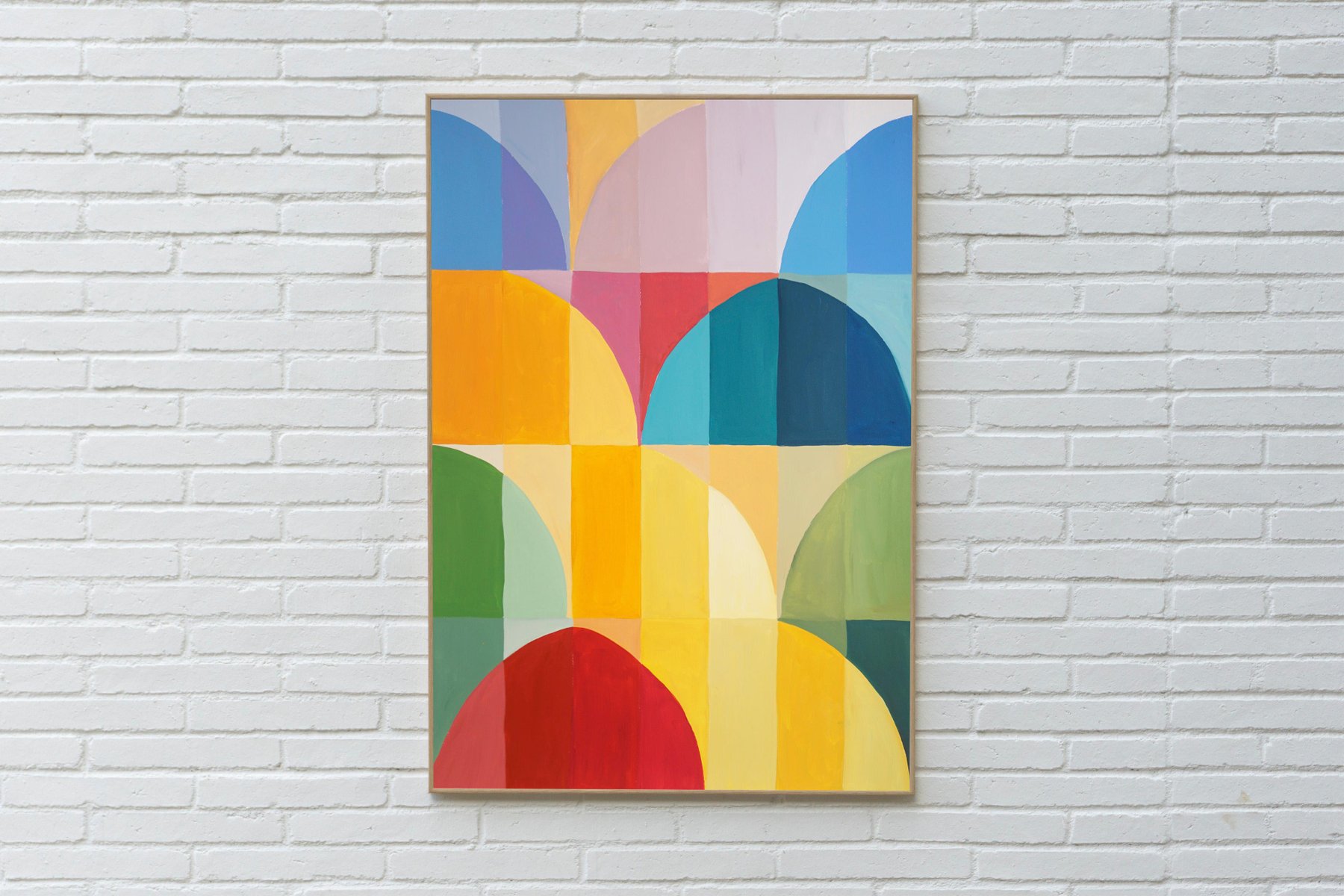 Natalia Roman Late Spring Bloom 2023 Acrylic On Watercolor Paper For natalia-roman-late-spring-bloom-2023-acrylic-on-watercolor-paper-for