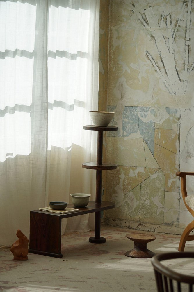 Dänischer Art Deco Multifunktionaler Beistelltisch / Sockel, 1930er bei ...