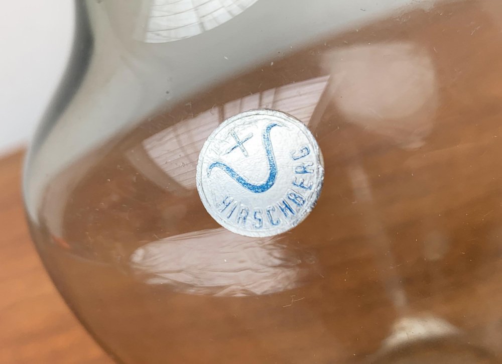 Mid-Century German Fischmaul Glass Vase from Hirschberg, 1960s for sale ...