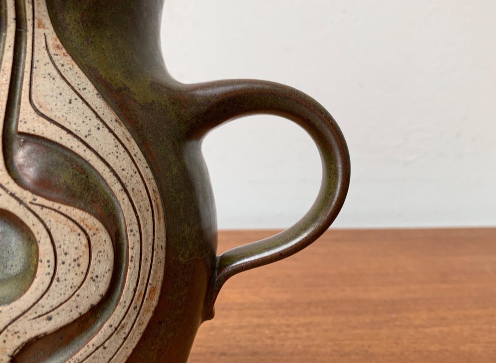 Mid-Century Danish Studio Pottery Jug Vase by Marianne Stark for ...
