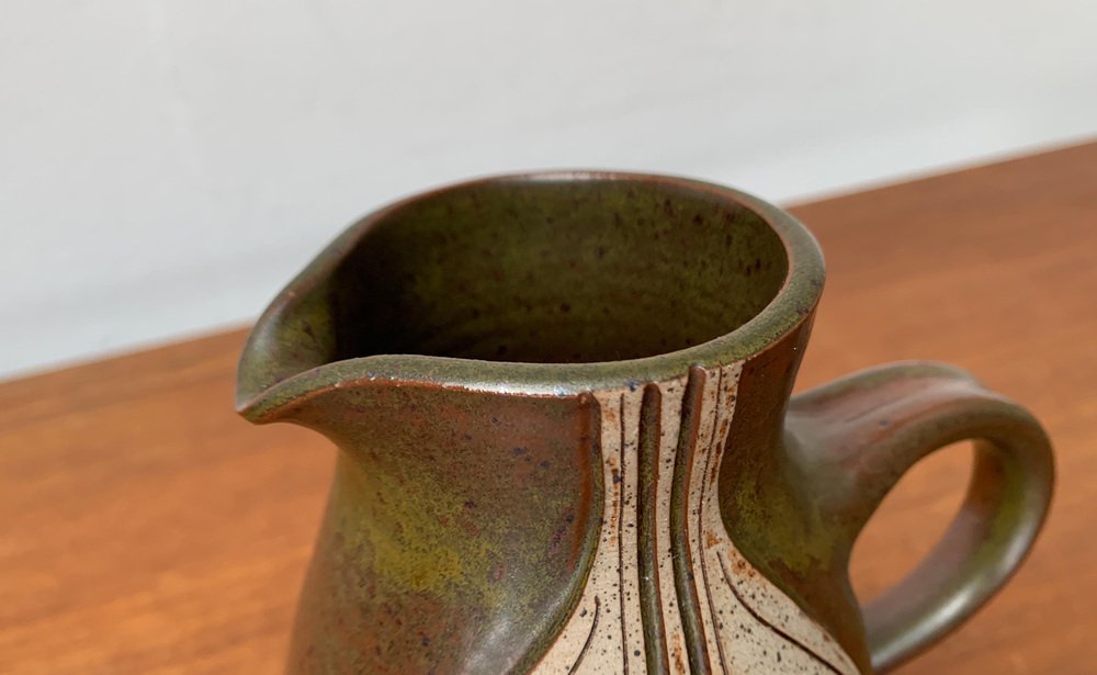 Mid-Century Danish Studio Pottery Jug Vase by Marianne Stark for ...