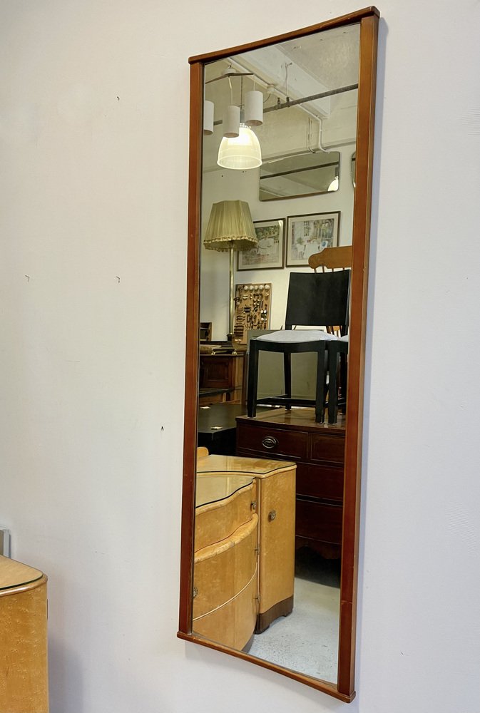 Vintage Rectangular Wall Mirror for sale at Pamono