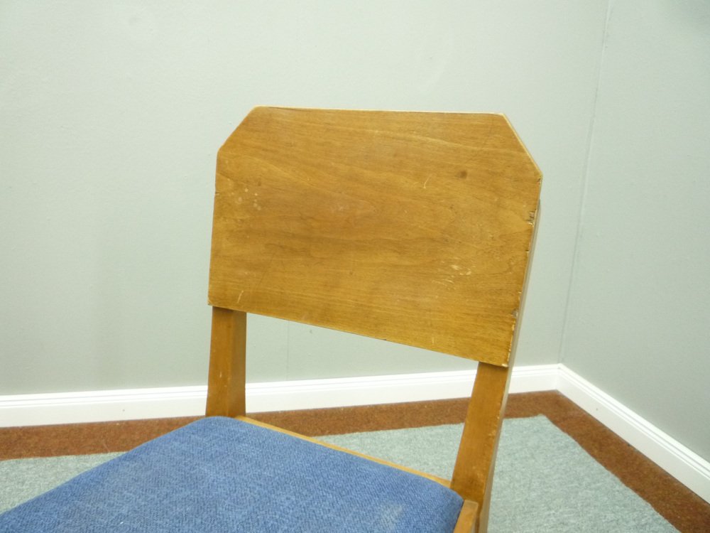Anthroposophical Walnut Dining Chair by Felix Kayser for Schiller Möbel ...