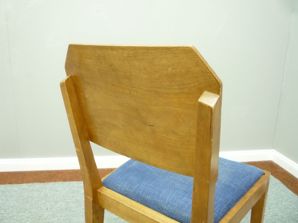 Anthroposophical Walnut Dining Chair by Felix Kayser for Schiller Möbel ...