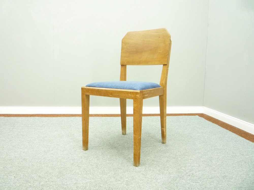 Anthroposophical Walnut Dining Chair by Felix Kayser for Schiller Möbel ...