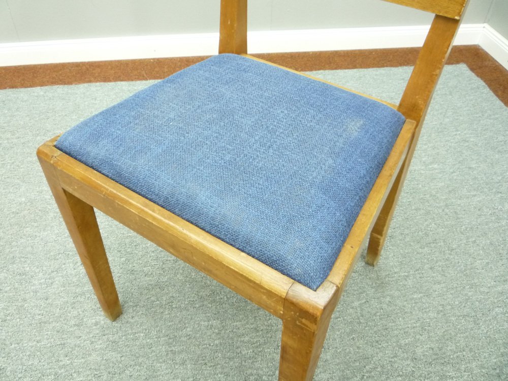 Anthroposophical Walnut Dining Chair by Felix Kayser for Schiller Möbel ...